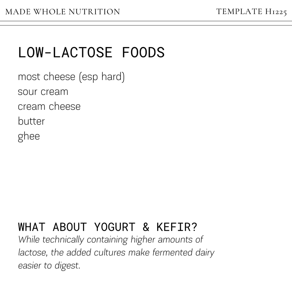 WHAT IS LACTASE NON-PERSISTANCE? (and how to improve lactose ...