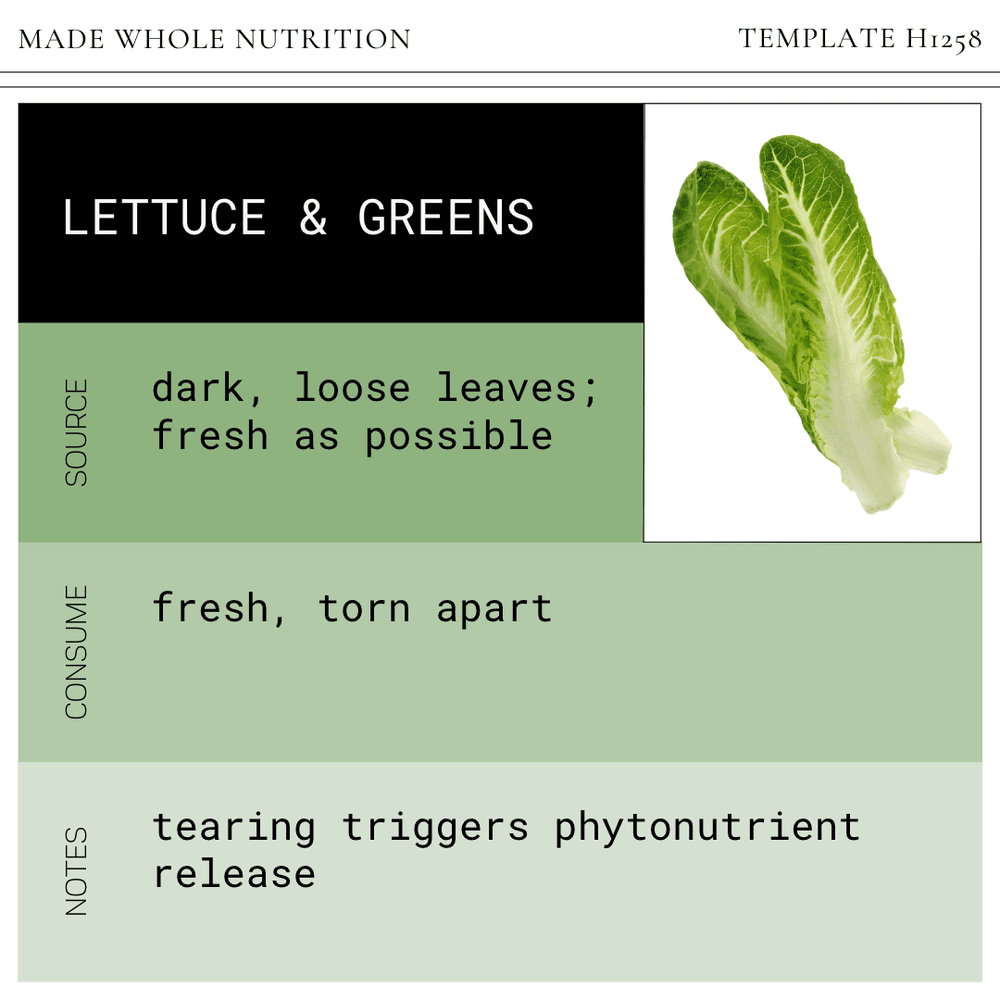 Phytonutrient Guide (how to choose & consume produce to maximize ...