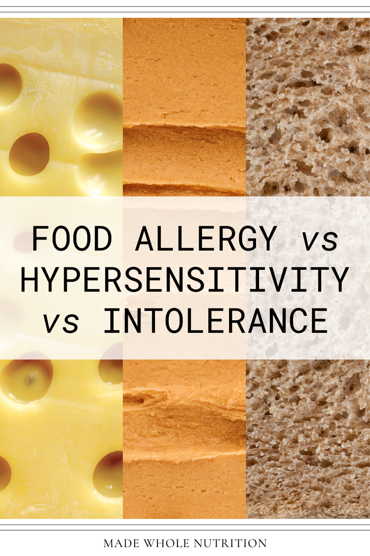 Food Allergies VS Hypersensitivities VS Intolerances — Functional ...