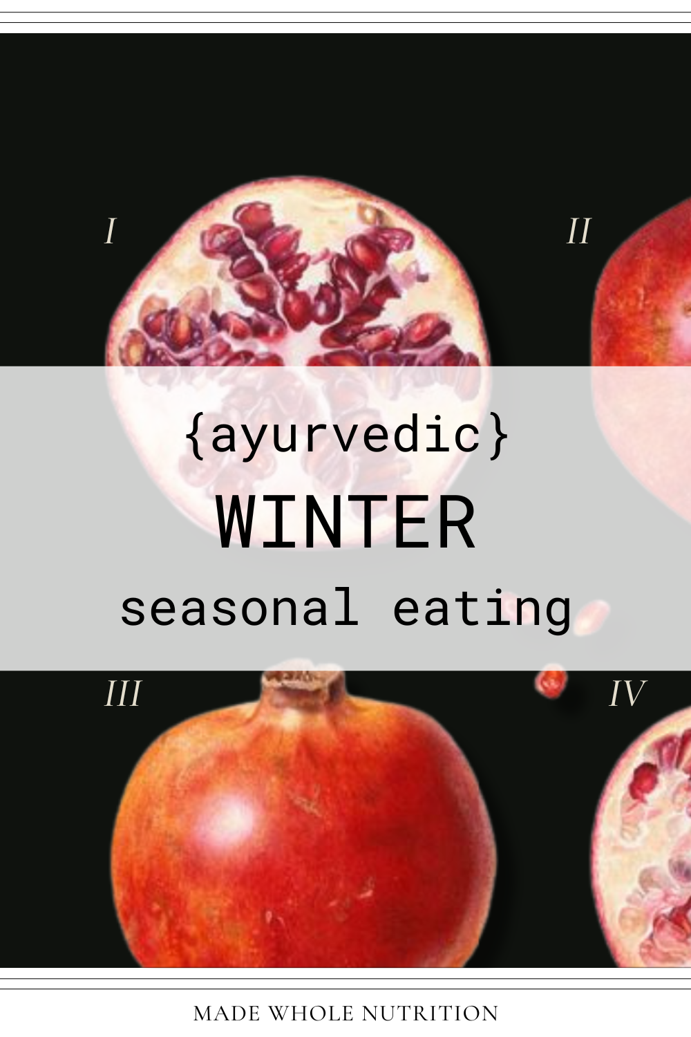 {Ayurvedic} WINTER Seasonal Eating — Functional Health Research ...
