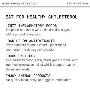 Does eating a LOW CHOLESTEROL DIET matter? — Functional Health Research ...