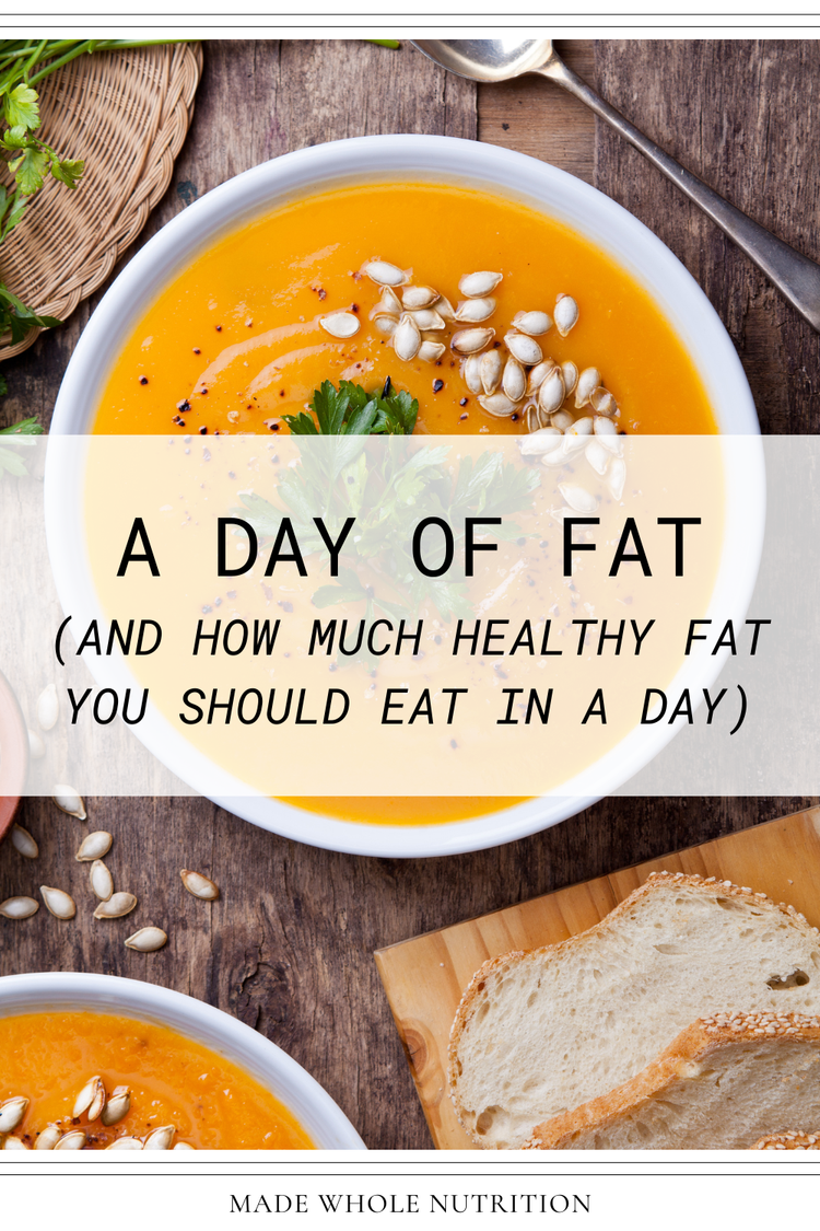 A DAY OF FAT (and how much healthy fat you should eat in a day ...