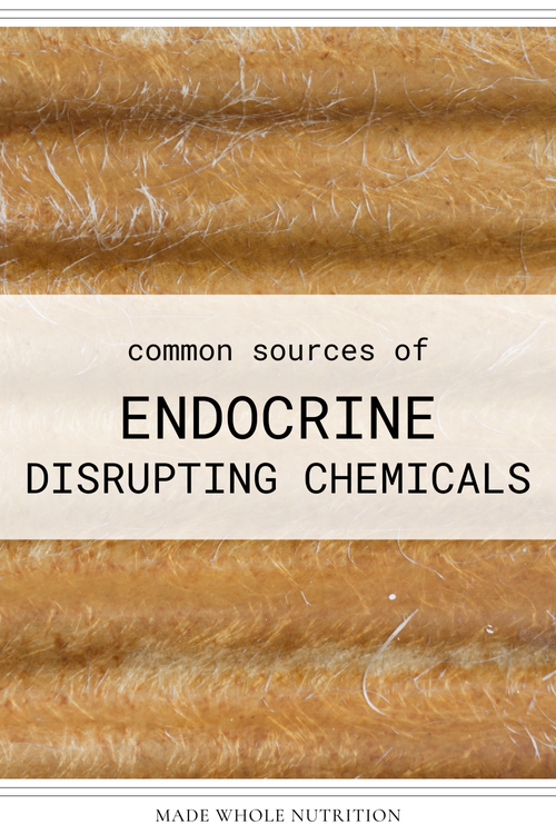 Common Sources of Endocrine Disrupting Chemicals — Functional Health ...