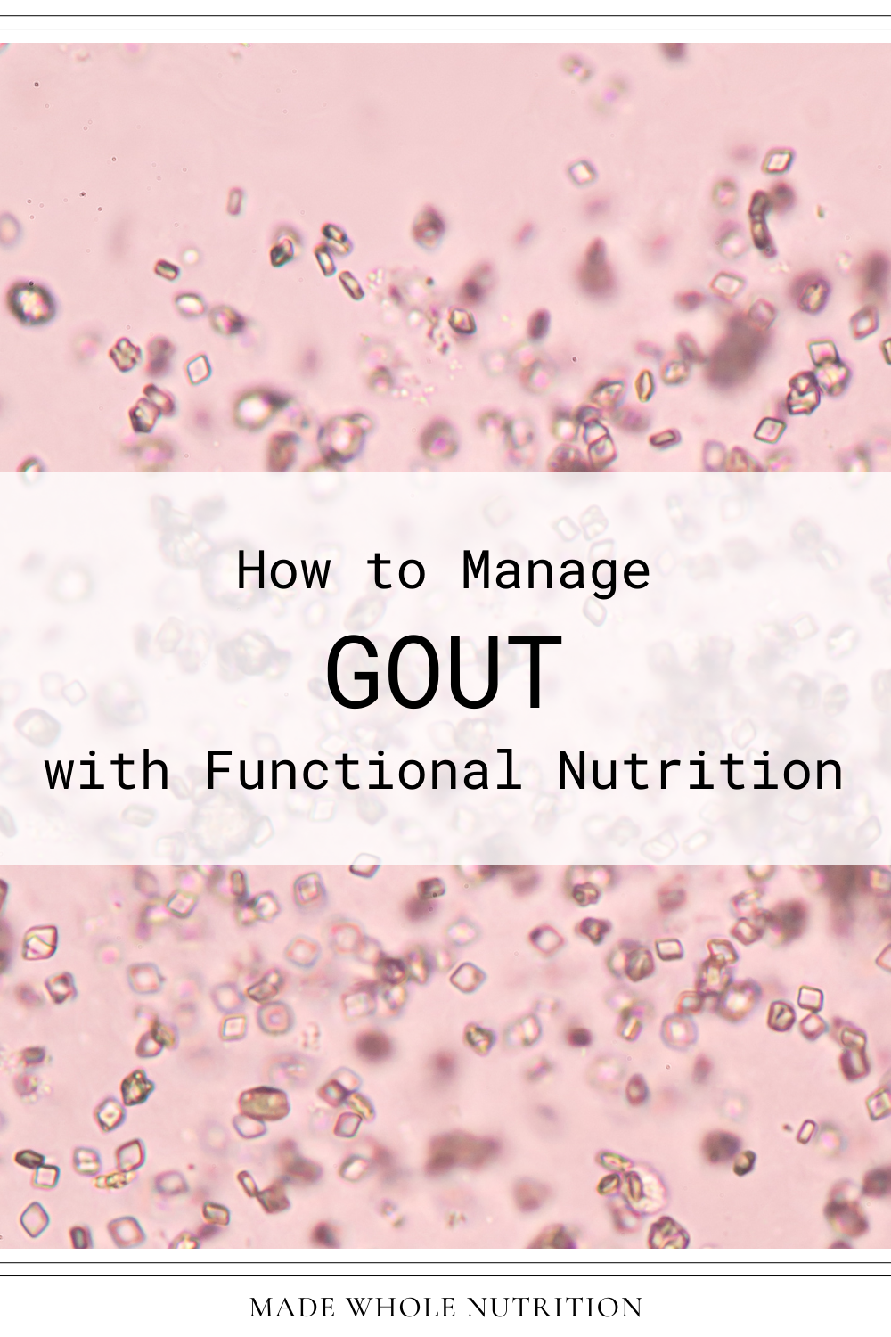 How to Manage Gout with Functional Nutrition — Functional Health ...