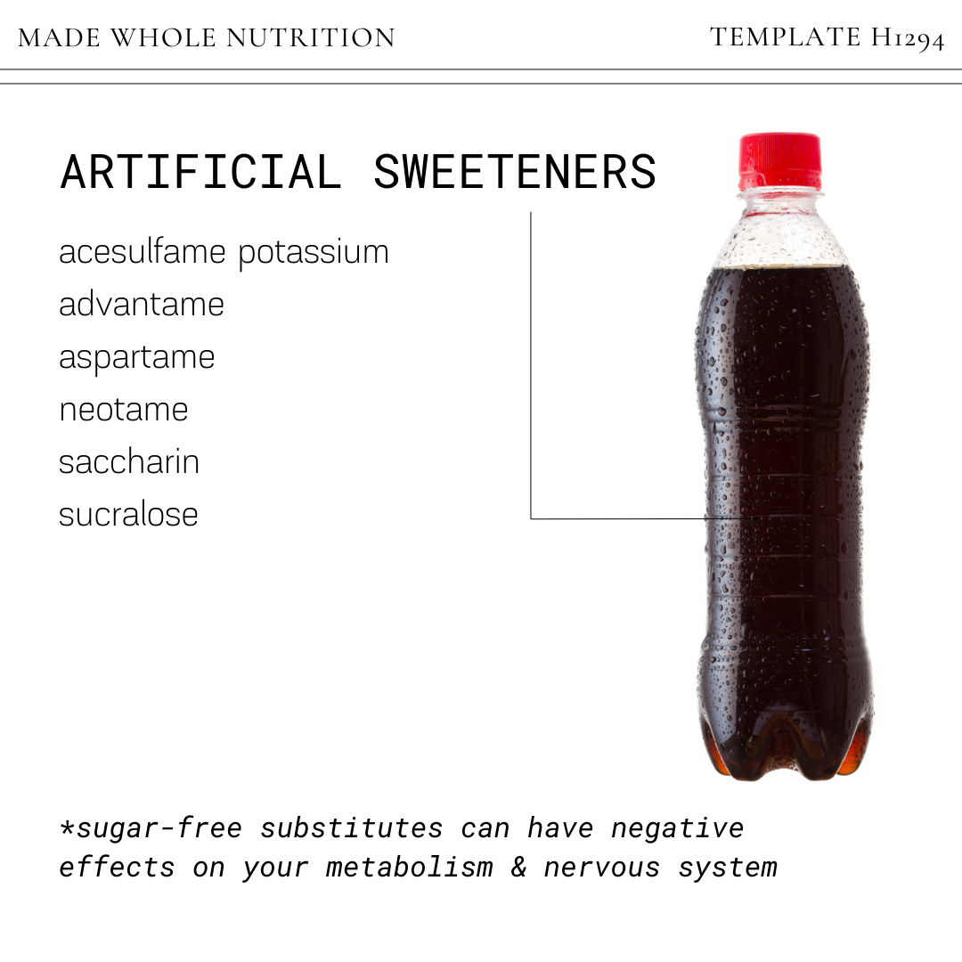 55 Names for Sugar on Food Labels — Functional Health Research ...