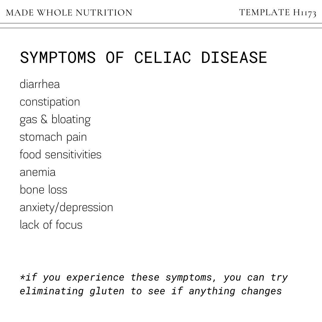 A Functional Nutrition Approach to Celiac Disease — Functional Health ...