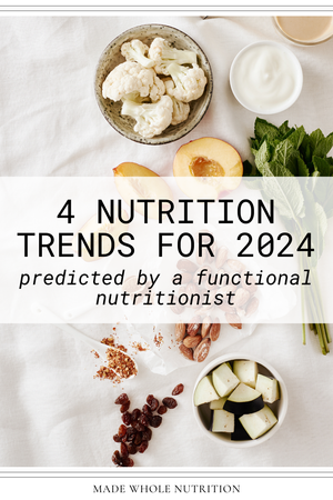 4 Nutrition Trends for 2024 (predicted by a functional nutritionist ...
