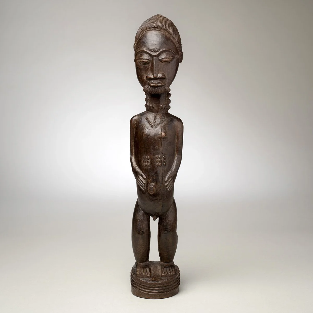 Important Baule Figure with Paperwork — Art Blackburn