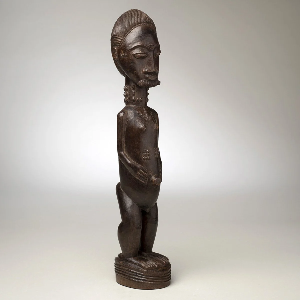 Important Baule Figure with Paperwork — Art Blackburn