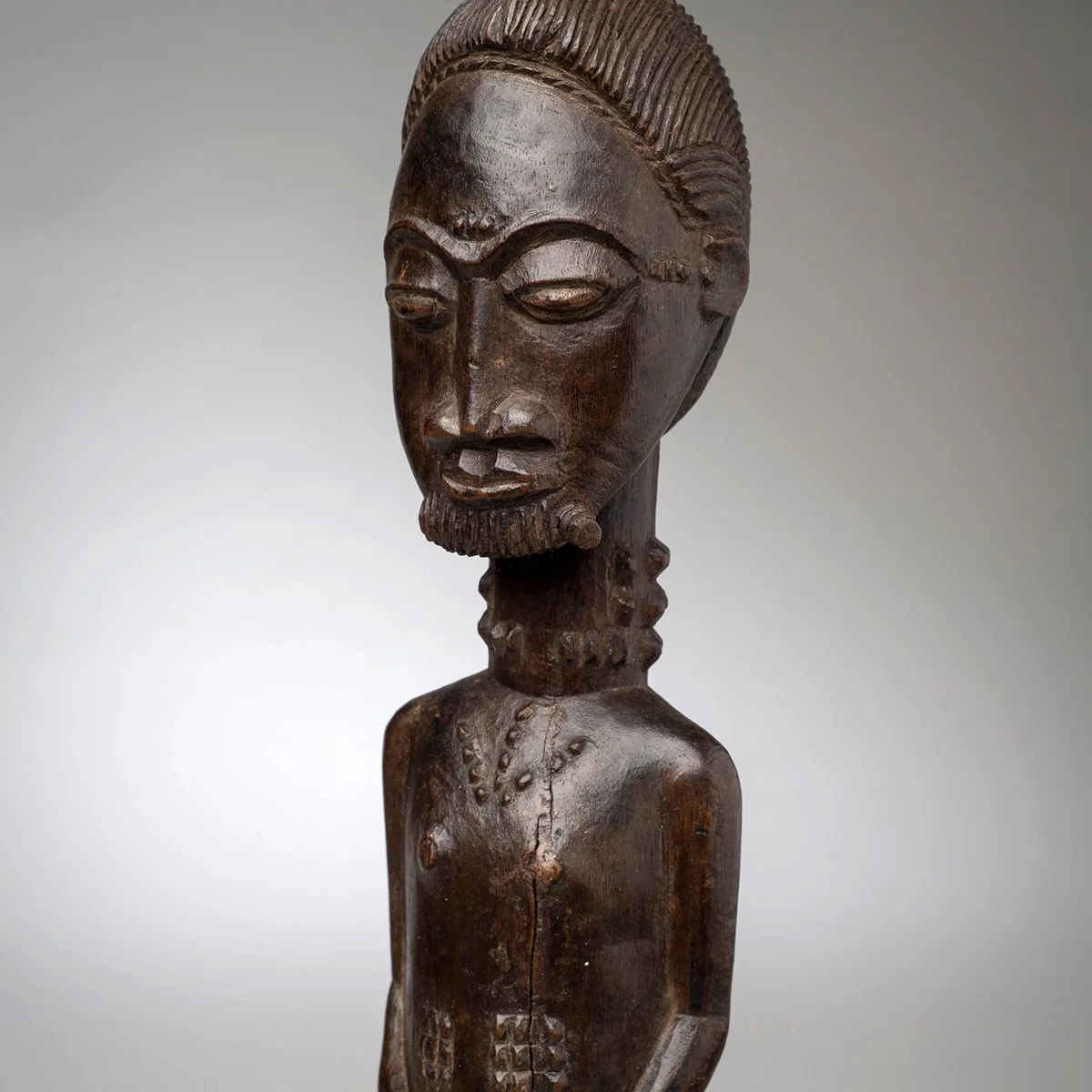 Important Baule Figure with Paperwork — Art Blackburn