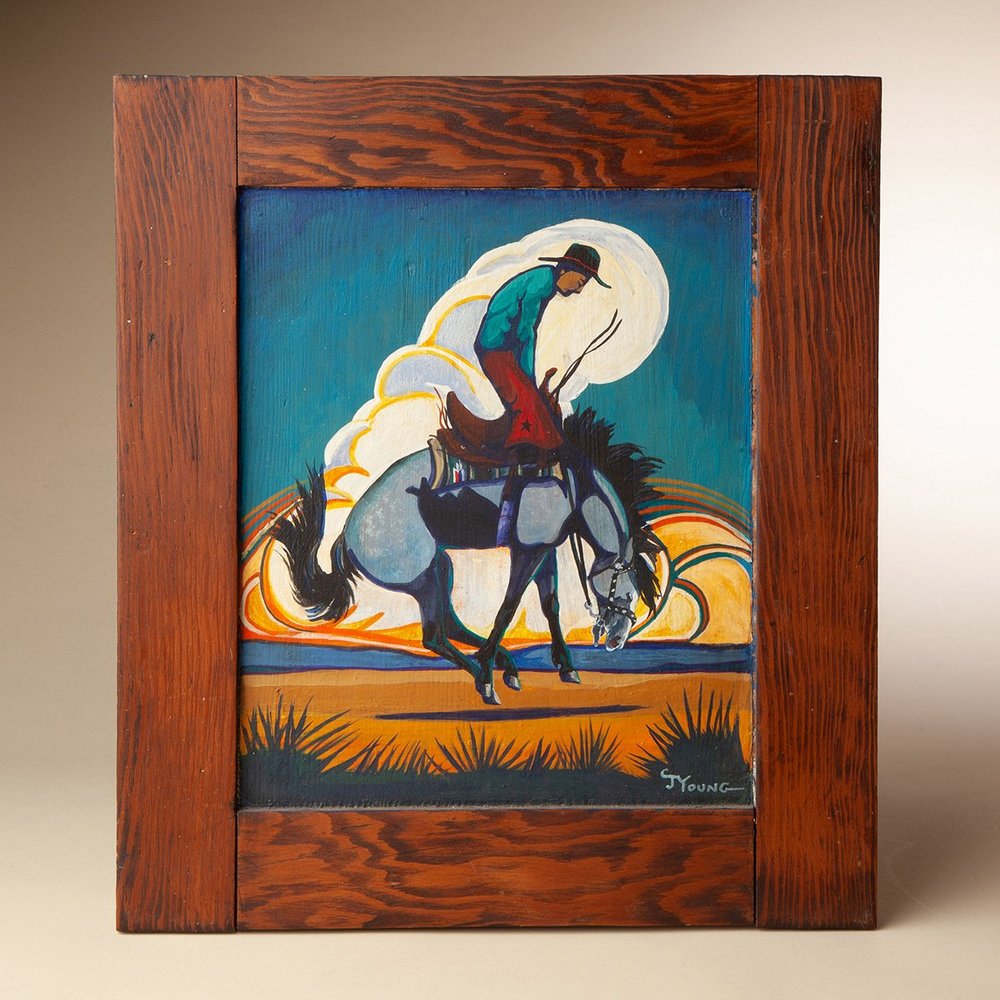 Cowboy Painting