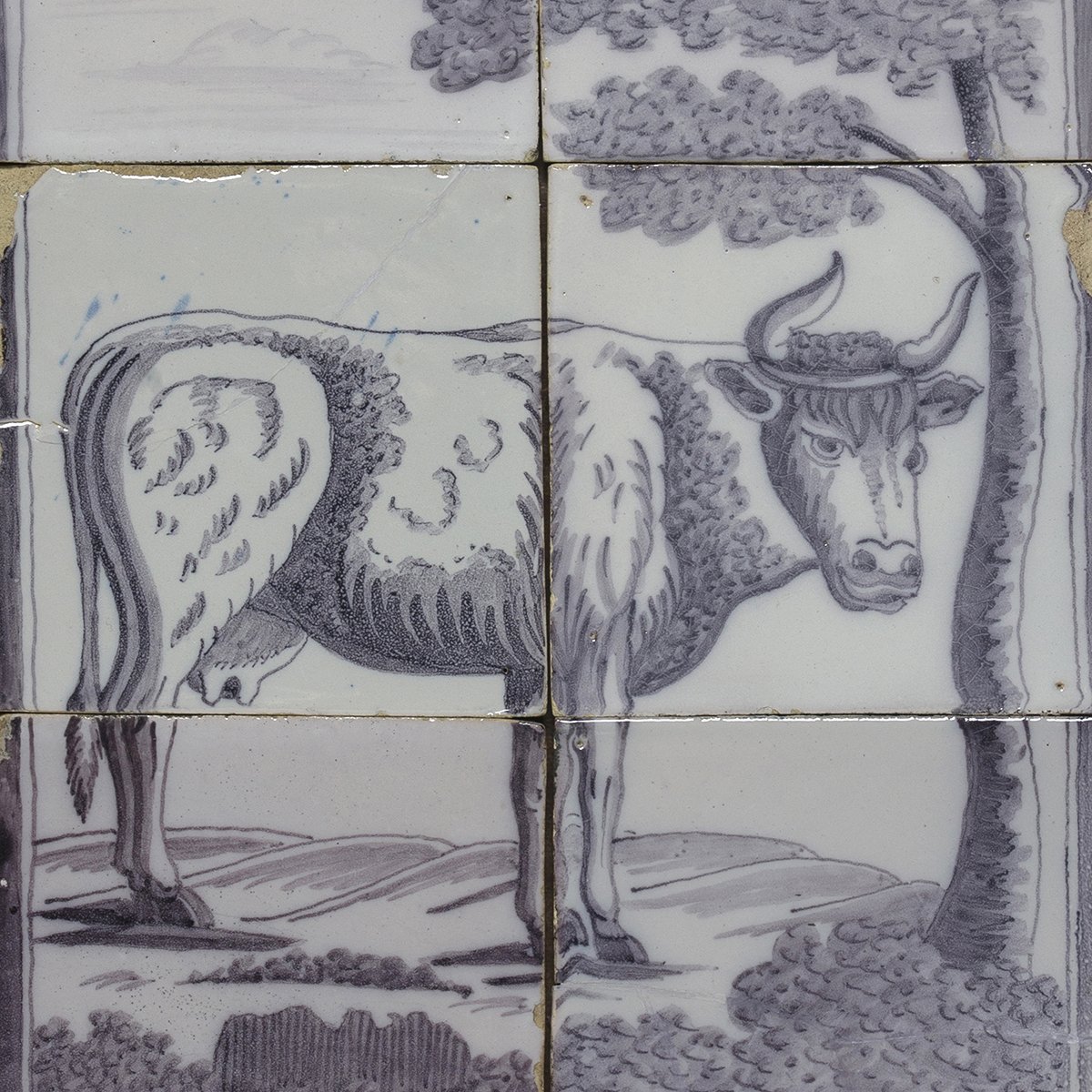 Delft Cow Tiles — Art Blackburn
