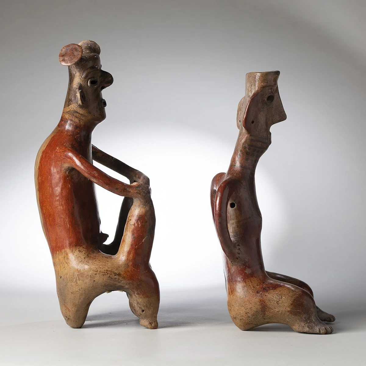 Pair of Important Zapotec Figures - SOLD — Art Blackburn