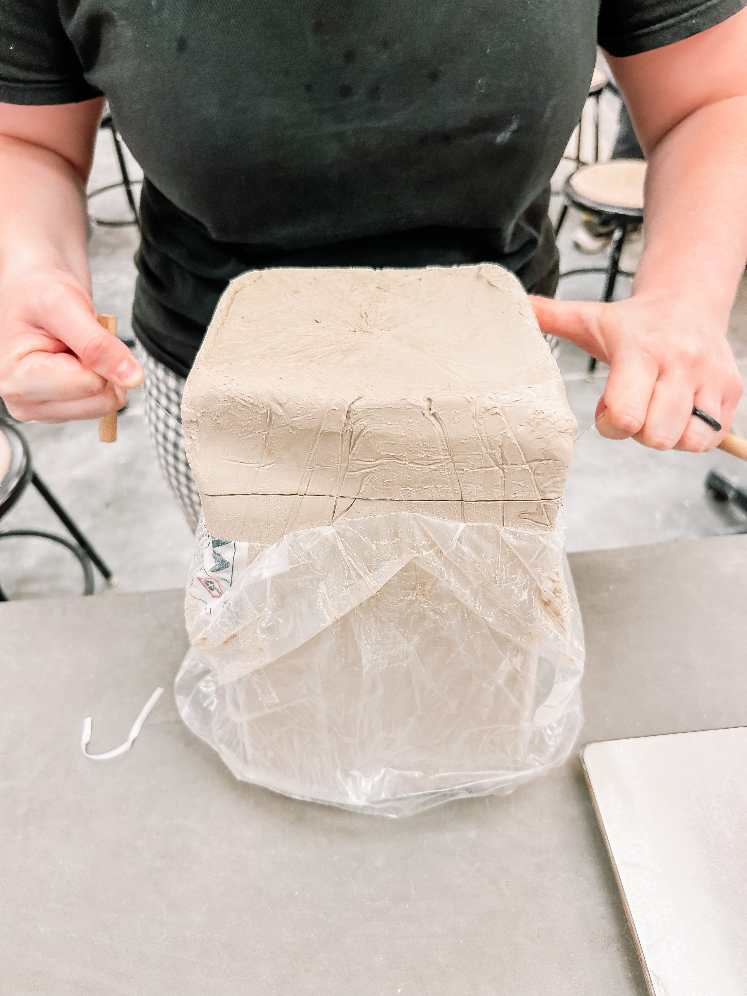 Wedging Clay — Villa Ceramics