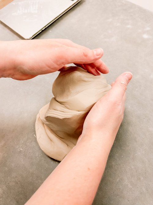 Wedging Clay — Villa Ceramics