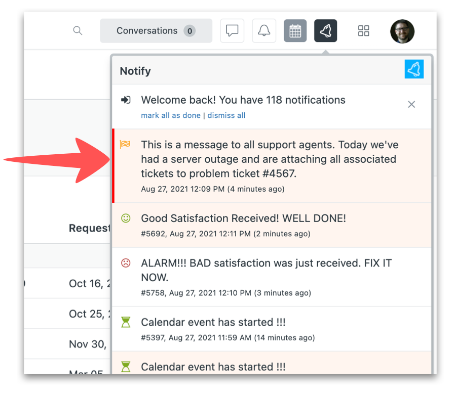 Zendesk notifications app | Push notification alerts for chrome | SweetHawk apps — SweetHawk ...