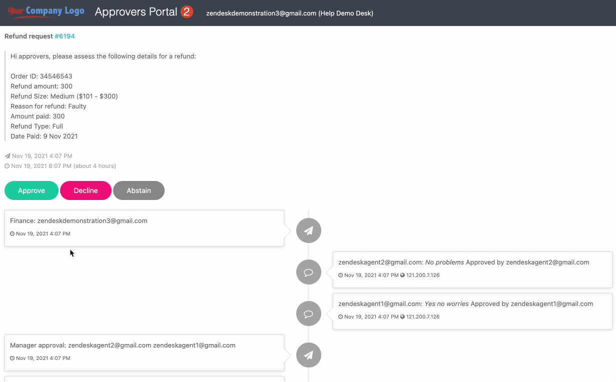 Zendesk Approve App | Zendesk Approval Workflows | SweetHawk Apps — SweetHawk apps for Zendesk