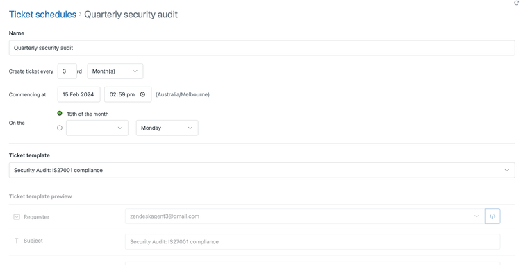 Zendesk Recurring Tickets App | Repeating Tasks Workflows | SweetHawk Apps — SweetHawk apps for ...