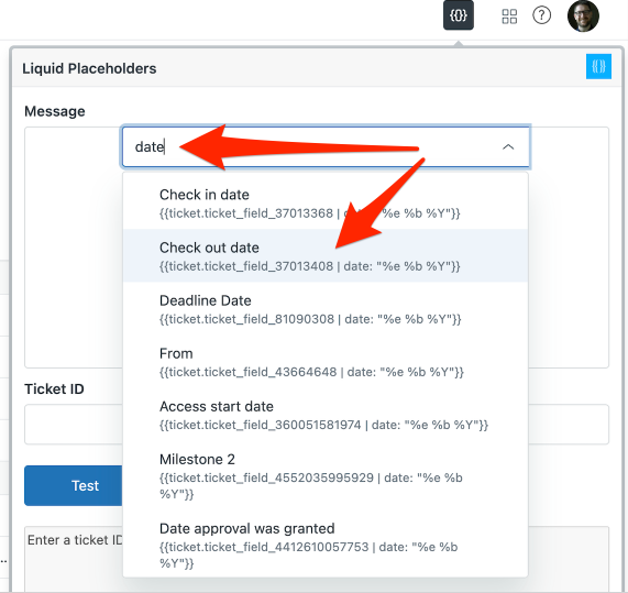 Zendesk Placeholders App Zendesk Liquid Placeholders Liquid Markup Sweethawk Apps