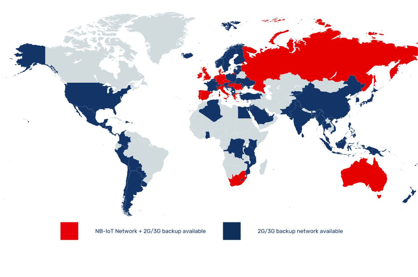 NB-IoT Cobertura — SIM IoT Olivia