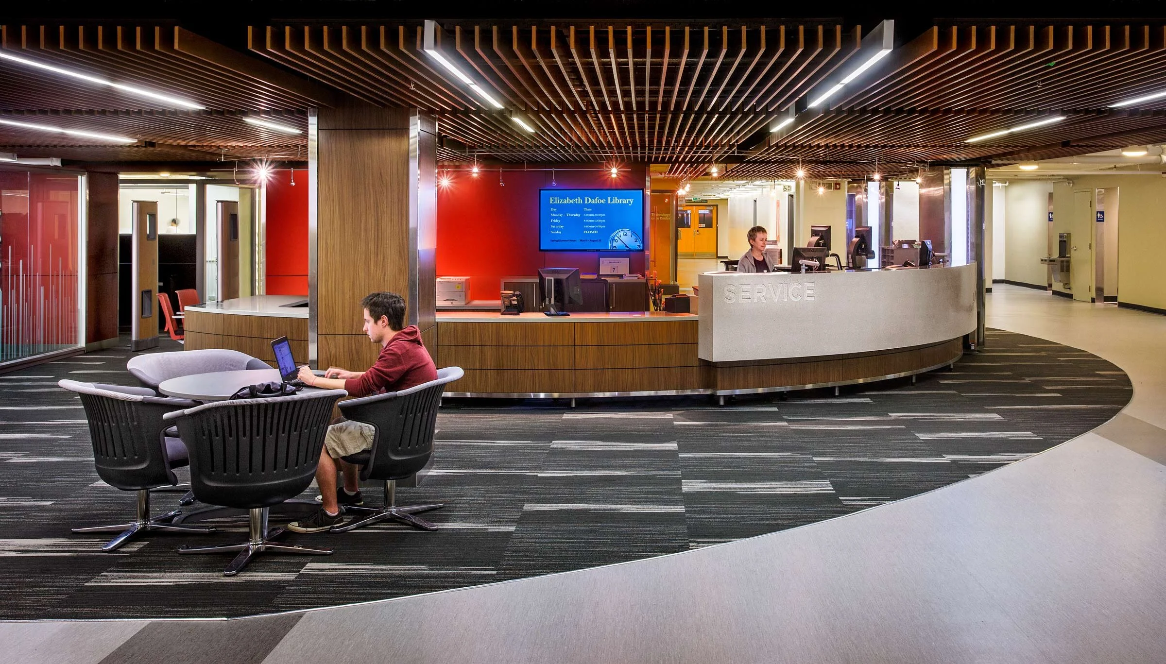 Elizabeth Dafoe Learning Commons — deWolf Design
