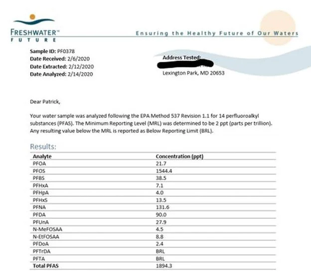 Small Naval Facility in Southern Maryland Causes Massive PFAS ...