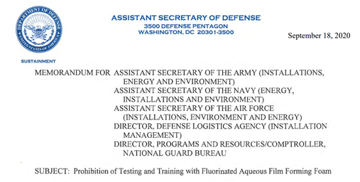 The fallacy of the DOD memorandum that provides guidance for ...