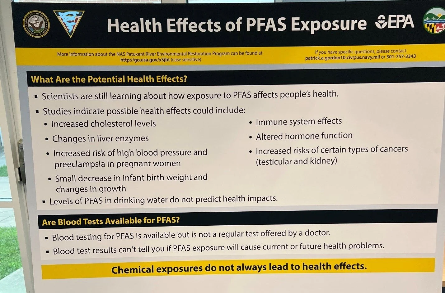 The Navy’s game plan on PFAS — Military Poisons