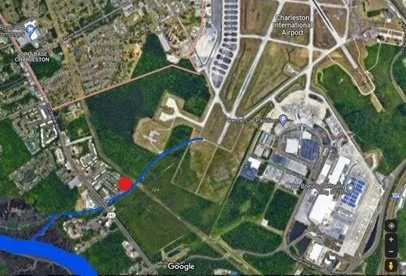 Dangerous levels of PFAS found in a stream draining from the runway at ...