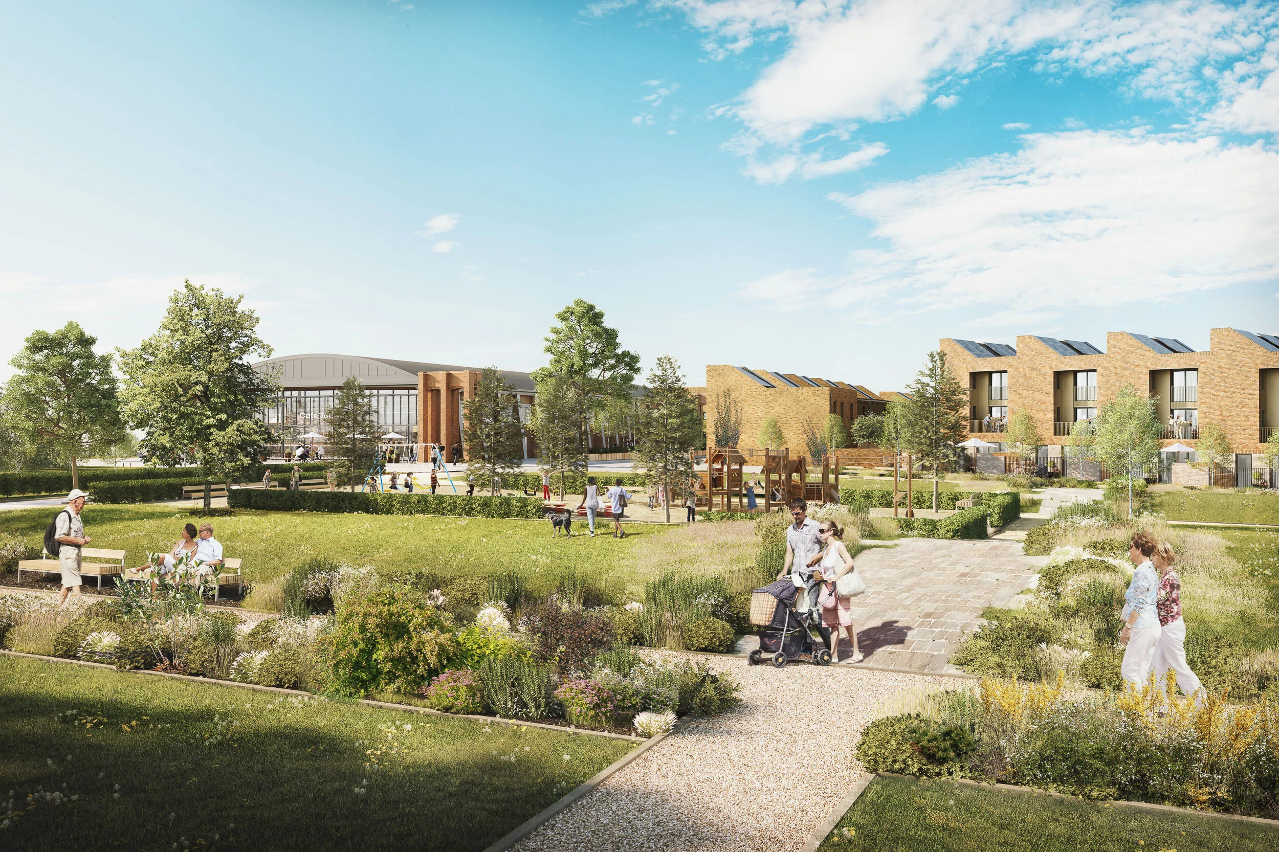 The Hangar District, Brabazon — Preconstruct - Architectural Visualisation, Creative Studio for ...