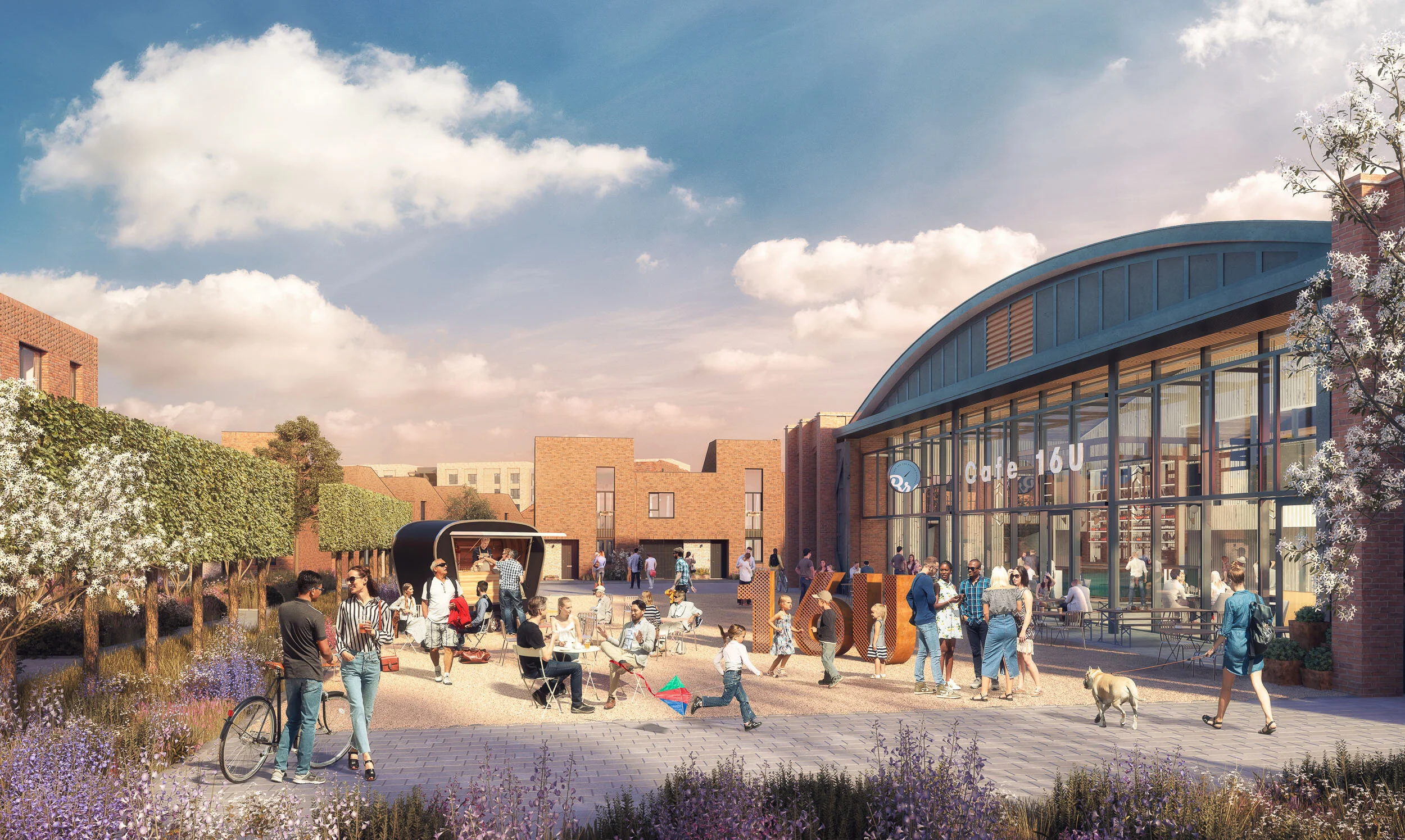 The Hangar District, Brabazon — Preconstruct - Architectural Visualisation, Creative Studio for ...