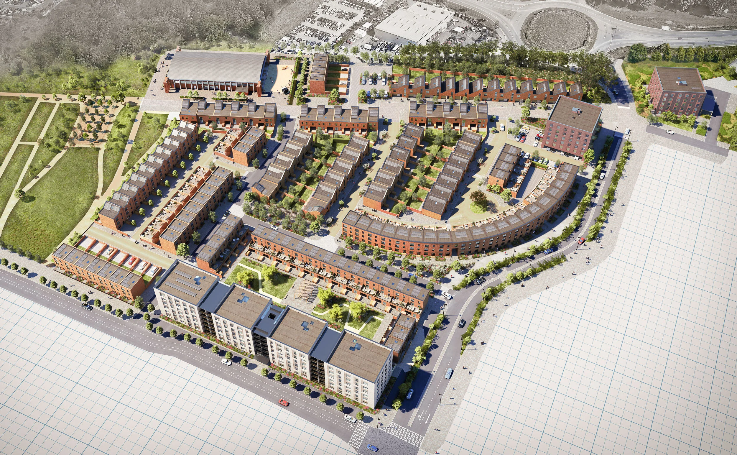 The Hangar District, Brabazon — Preconstruct - Architectural Visualisation, Creative Studio for ...