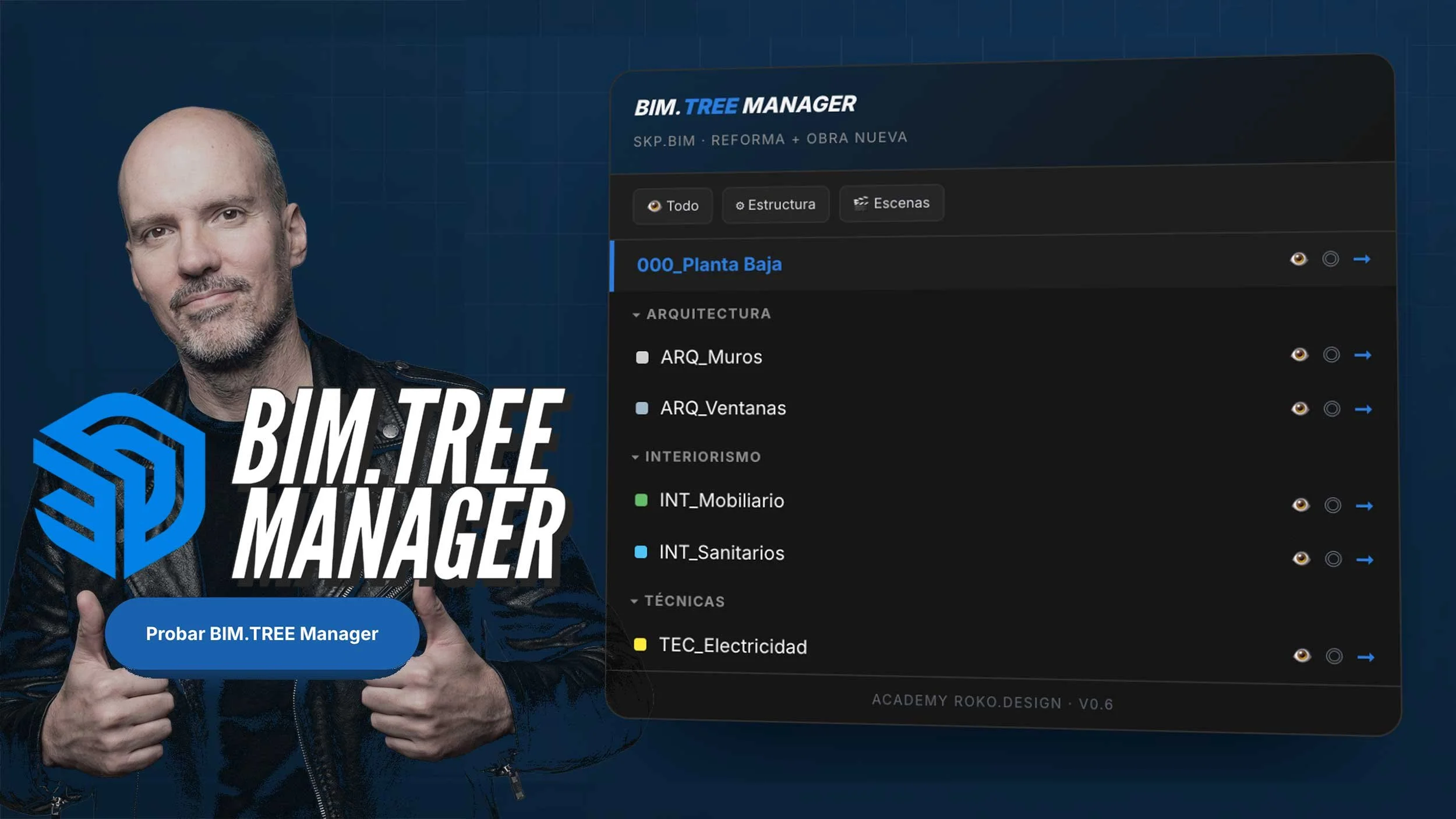 💥NUEVO: Extensión BIM.TREE Manager para SketchUp I Roko.Design I ...