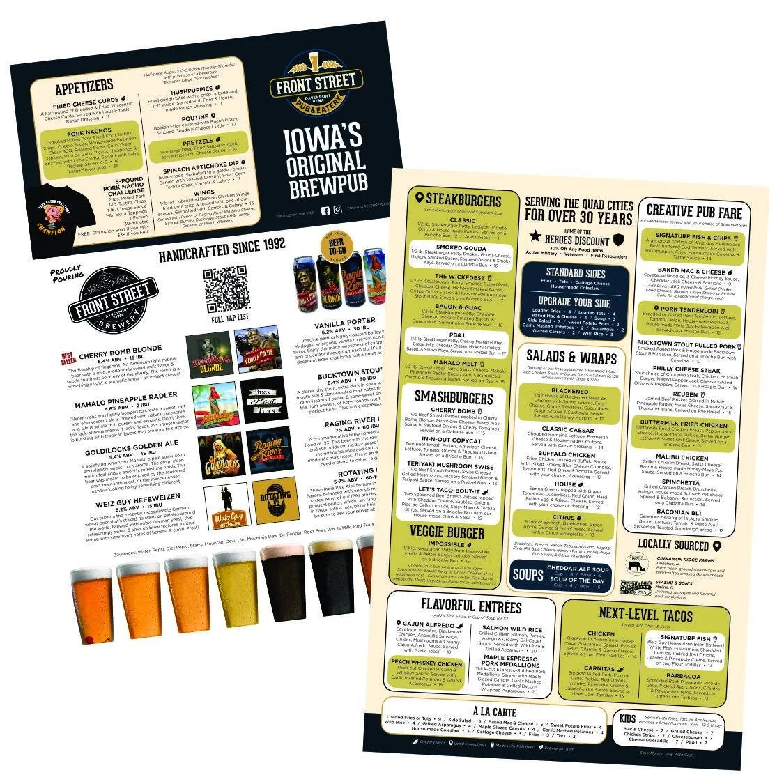 Front Street | Davenport | Iowa's Oldest Brewpub