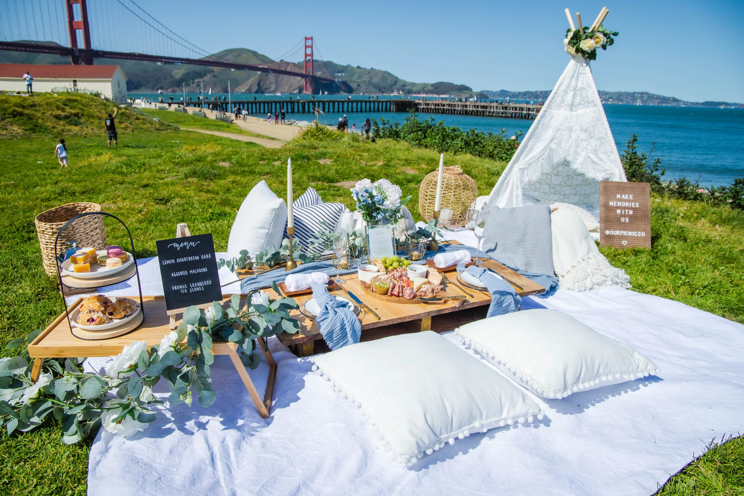 Our Picnic + Co | SF Bay Area Luxury Outdoor Picnics