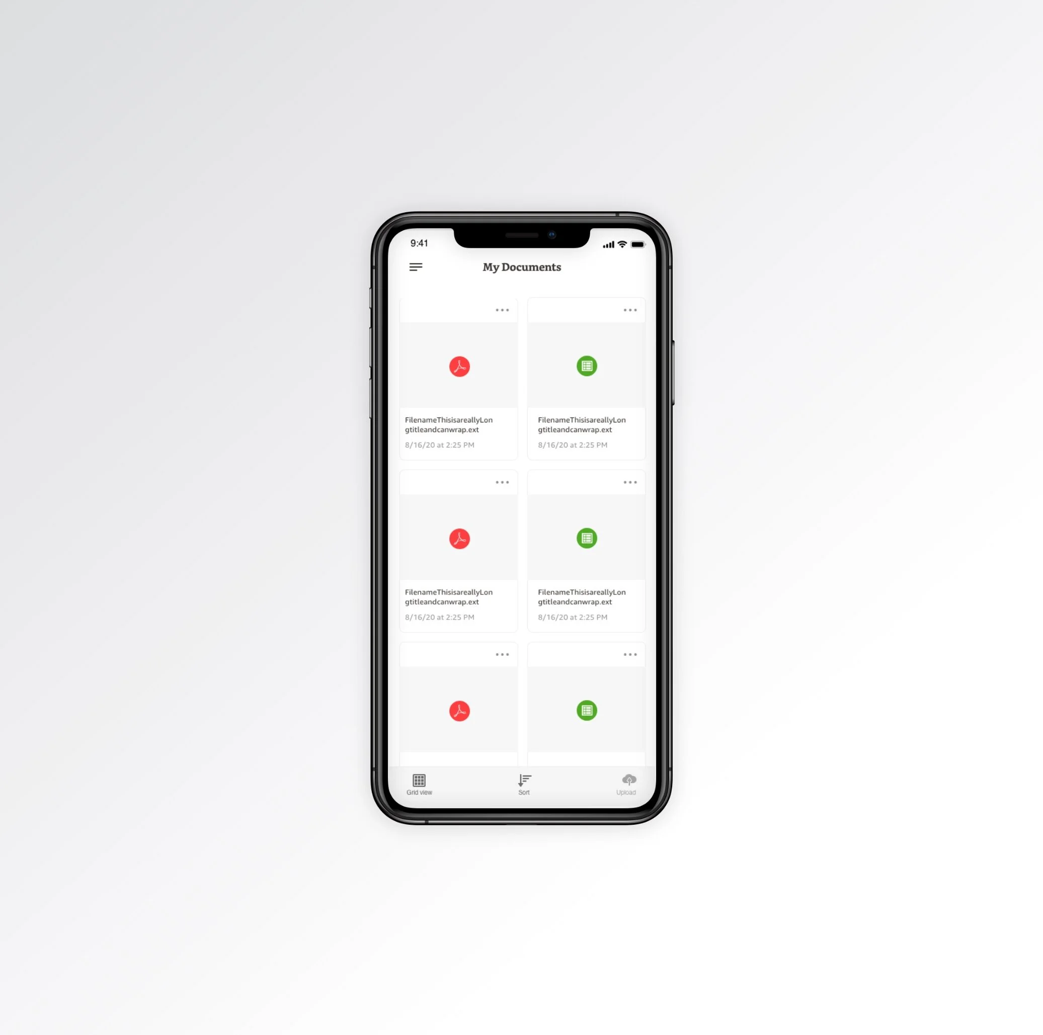 Amazon WorkDocs Enterprise Mobile App — kneeldesign