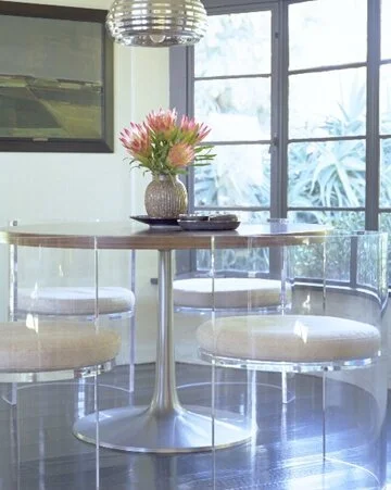 A-Z HOME DECOR TREND 2014: LUCITE — Alice T Chan | Renovate with Confidence