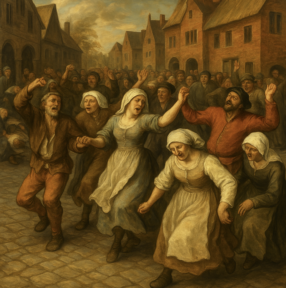 The Dancing Plague of 1518 — Michele Gargiulo