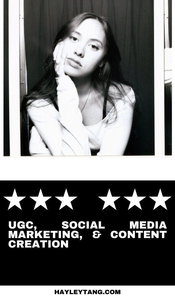 Hayley Tang | Photographer, Model, UGC & Social Media Marketing