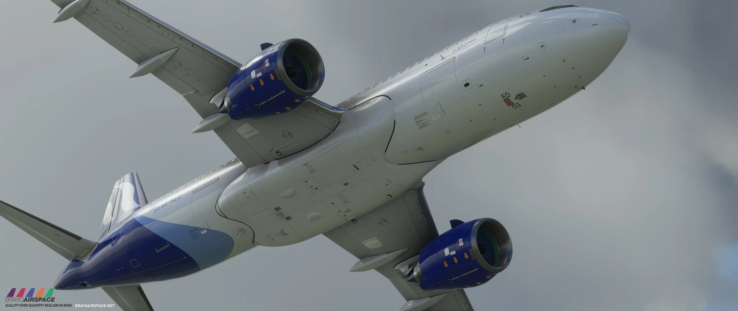 A320neo European Operators Hangar 2 — BRAVOAIRSPACE FLIGHT SIMULATOR ADD-ON COMPANY QUALITY OVER ...