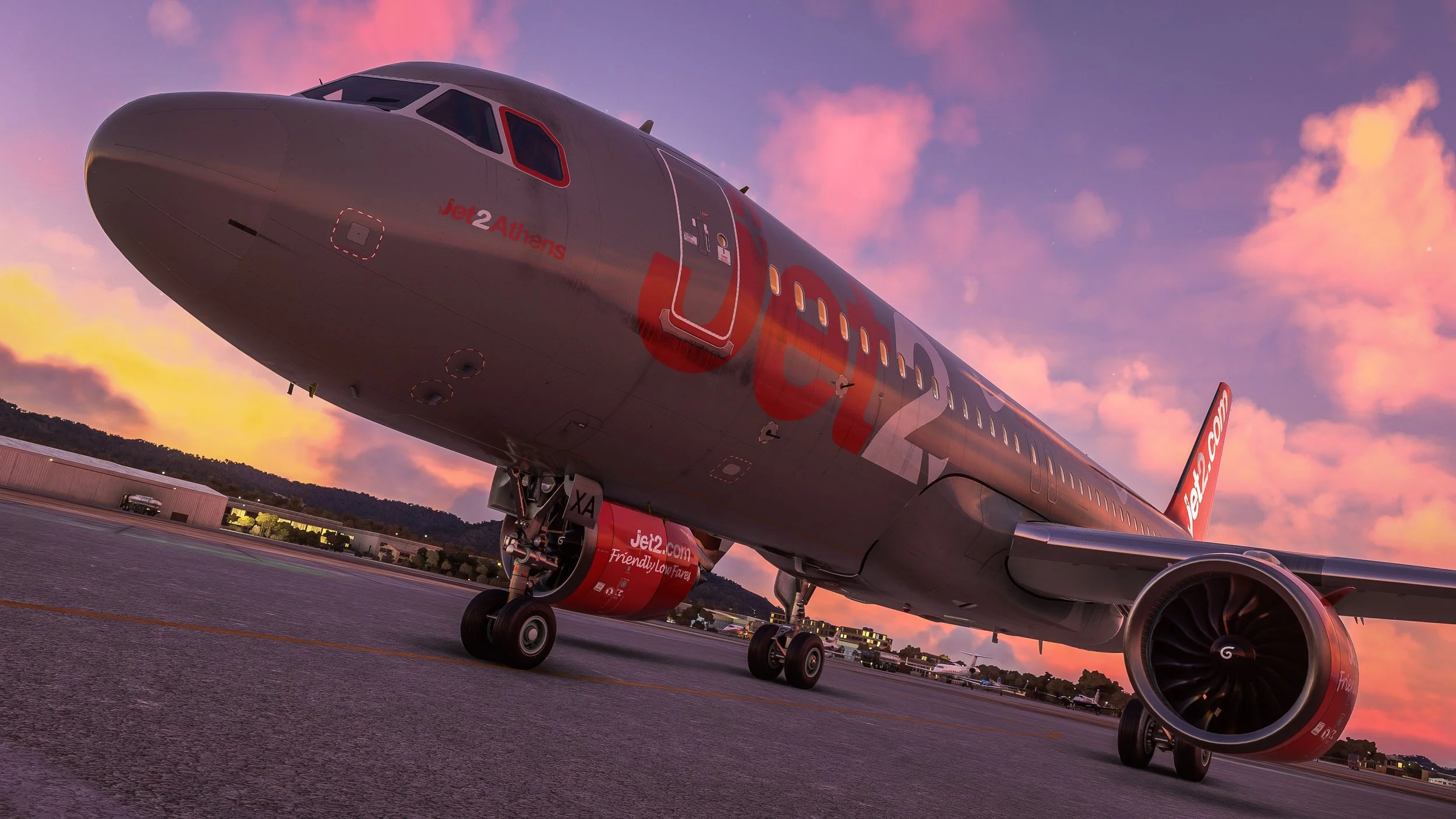 A320NEO EUROPEAN HANGAR 4 — BRAVOAIRSPACE FLIGHT SIMULATOR ADD-ON ...