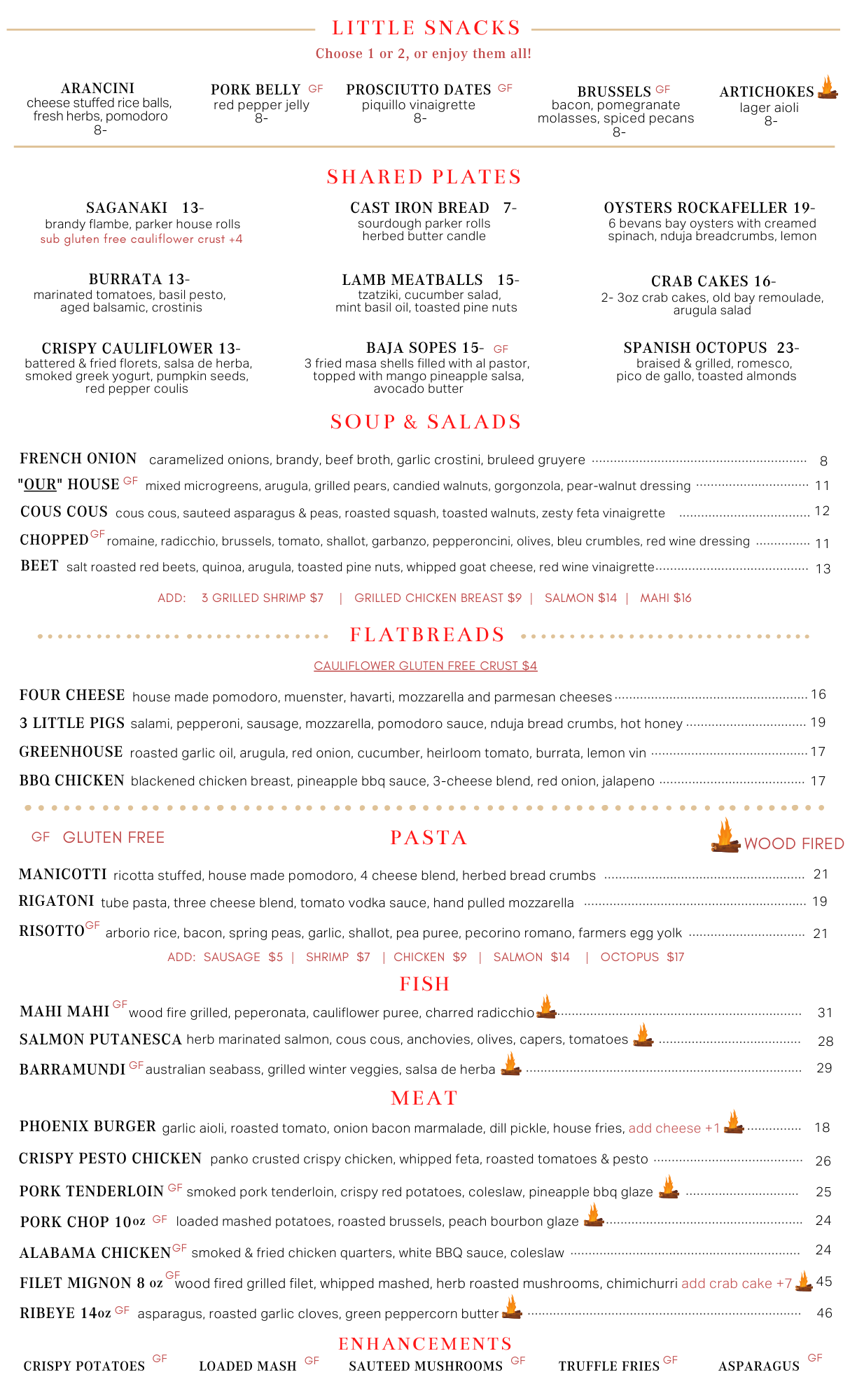 Homer Glen Restaurants — The Phoenix Kitchen & Cocktails