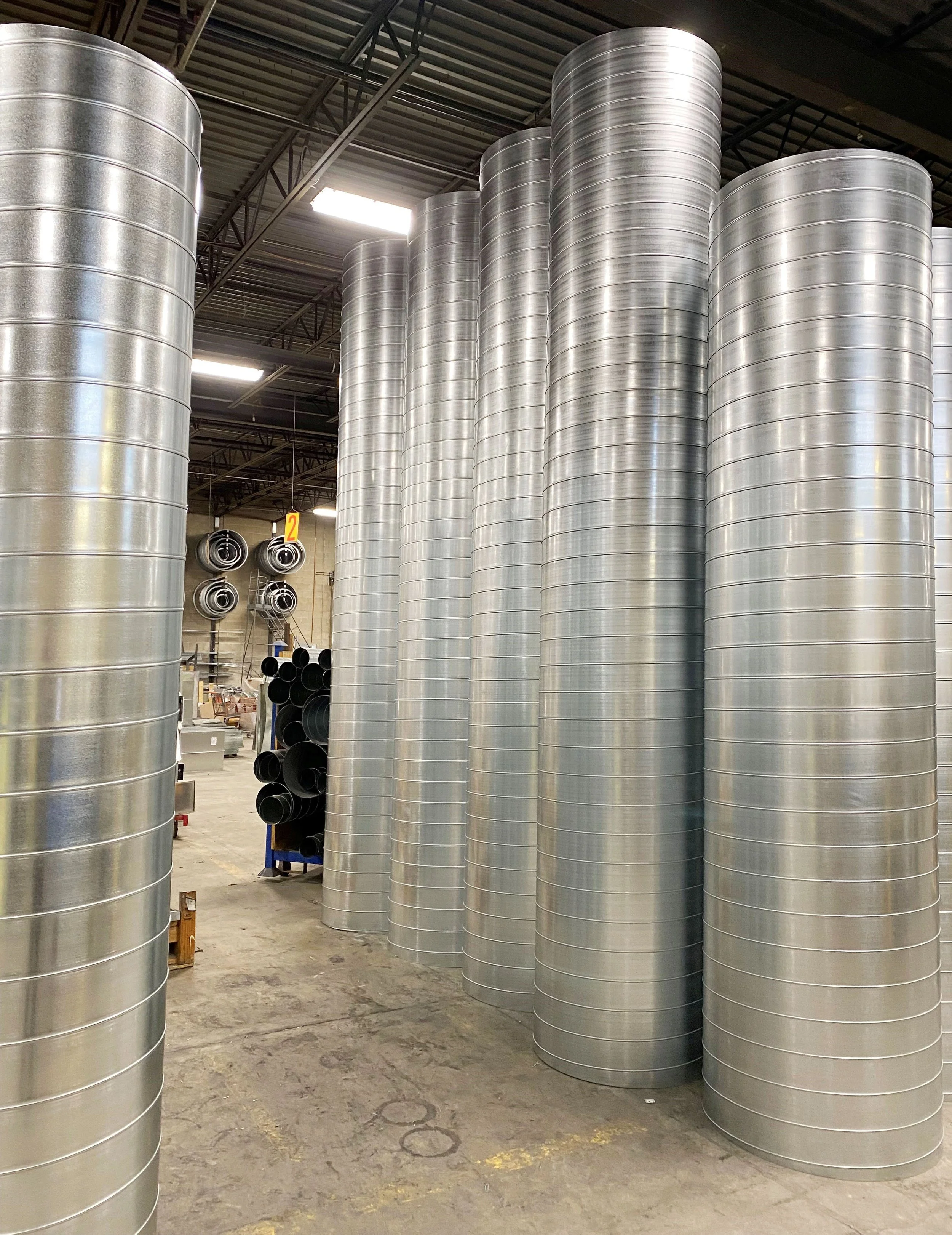 Spiral Pipe & Fittings — Fab-Rite