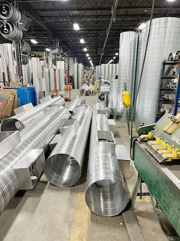 Spiral Pipe & Fittings — Fab-Rite