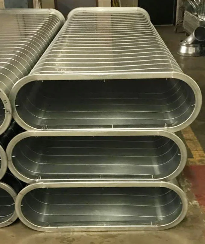 Oval Pipe & Fittings — Fab-Rite