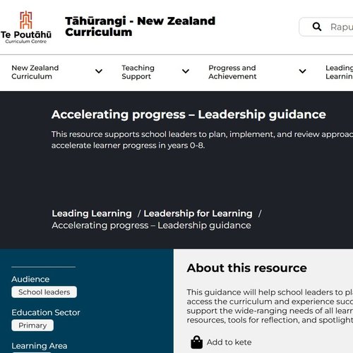 NZC Maths links — MathsLink
