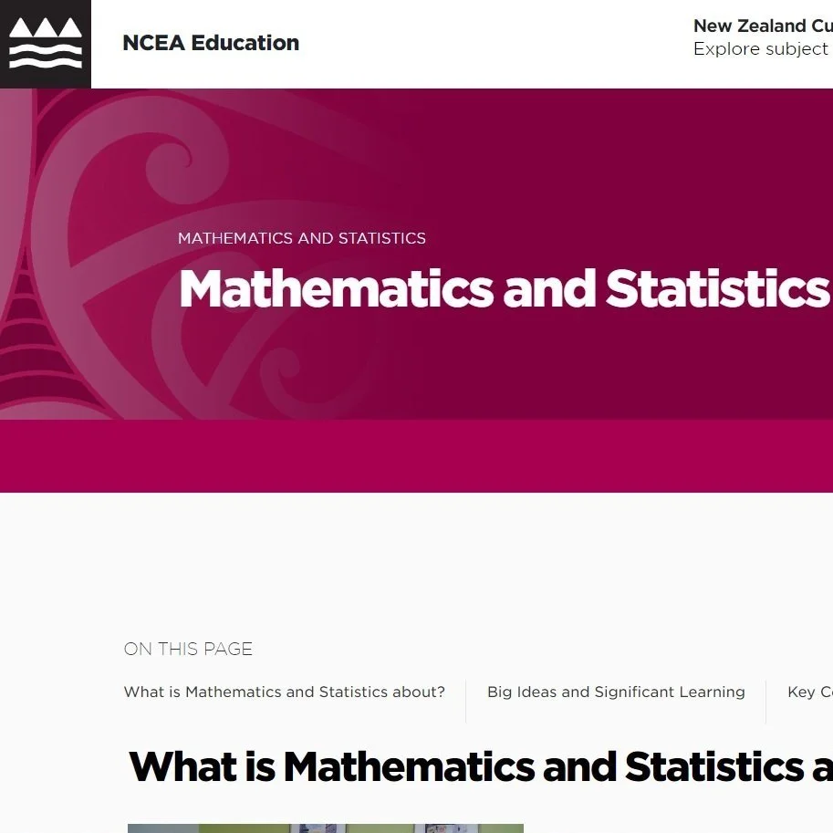NCEA Maths & Stats — MathsLink