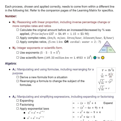 NCEA Maths & Stats — MathsLink