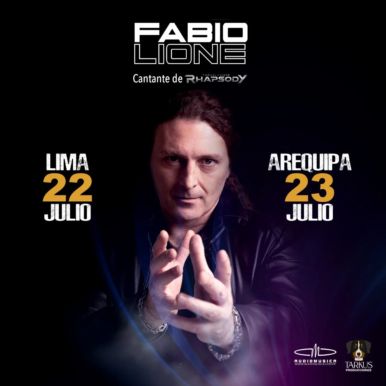 ¡Fabio Lione, la legendaria voz del Power Metal, llega al Perú para dos ...