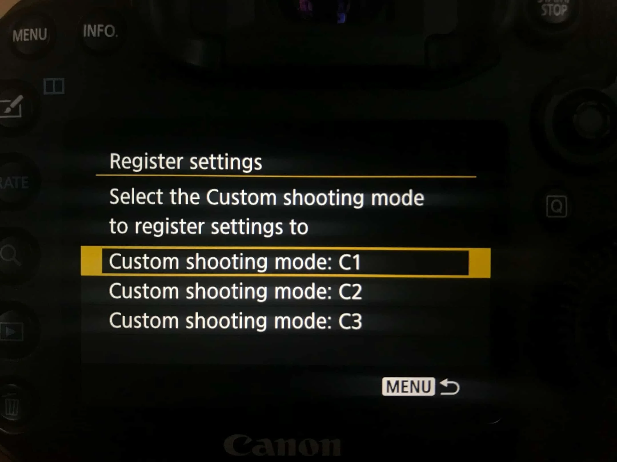 Canon 7d Custom Settings